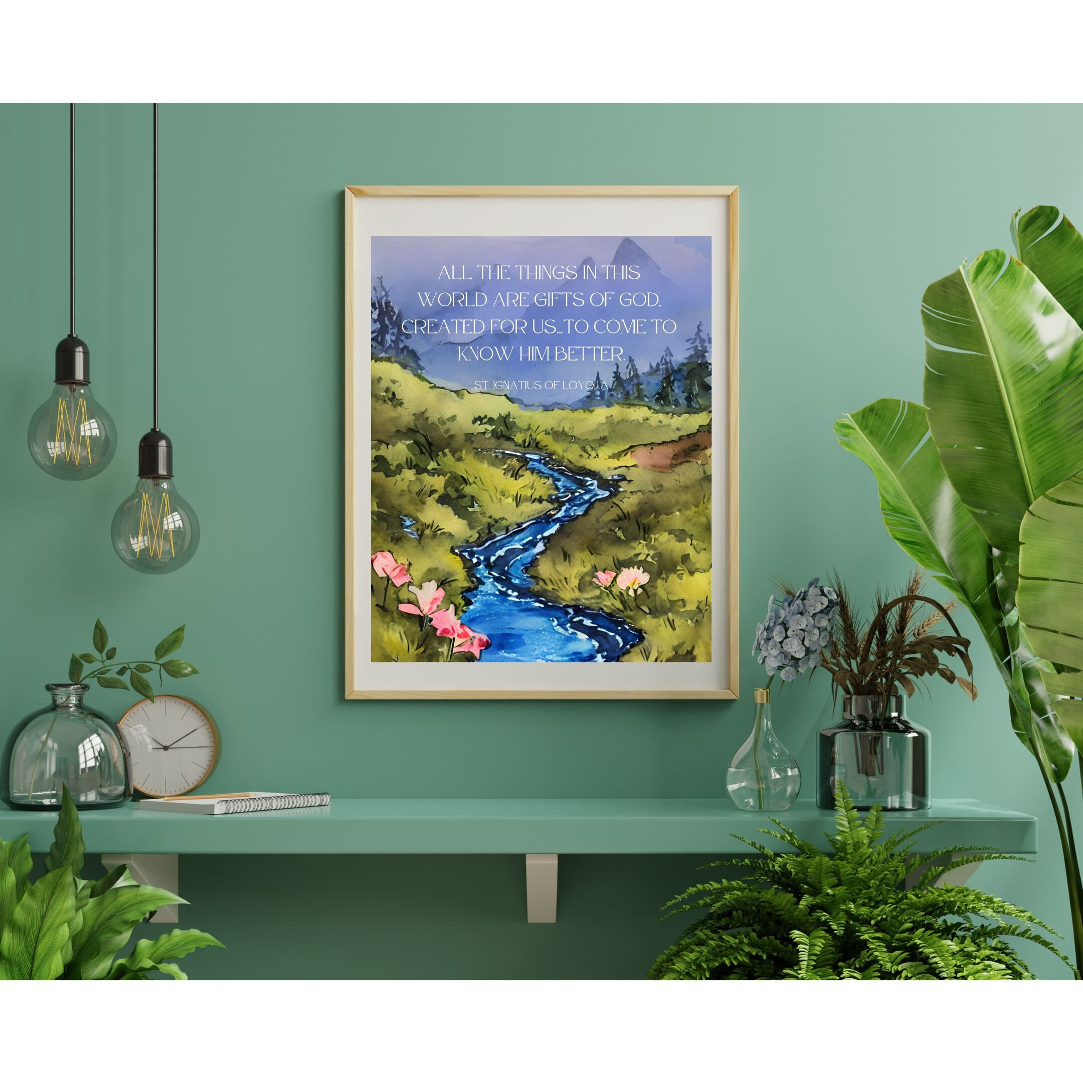 Catholic Printable Saint Quote, Catholic Art and Home Decor, St ...