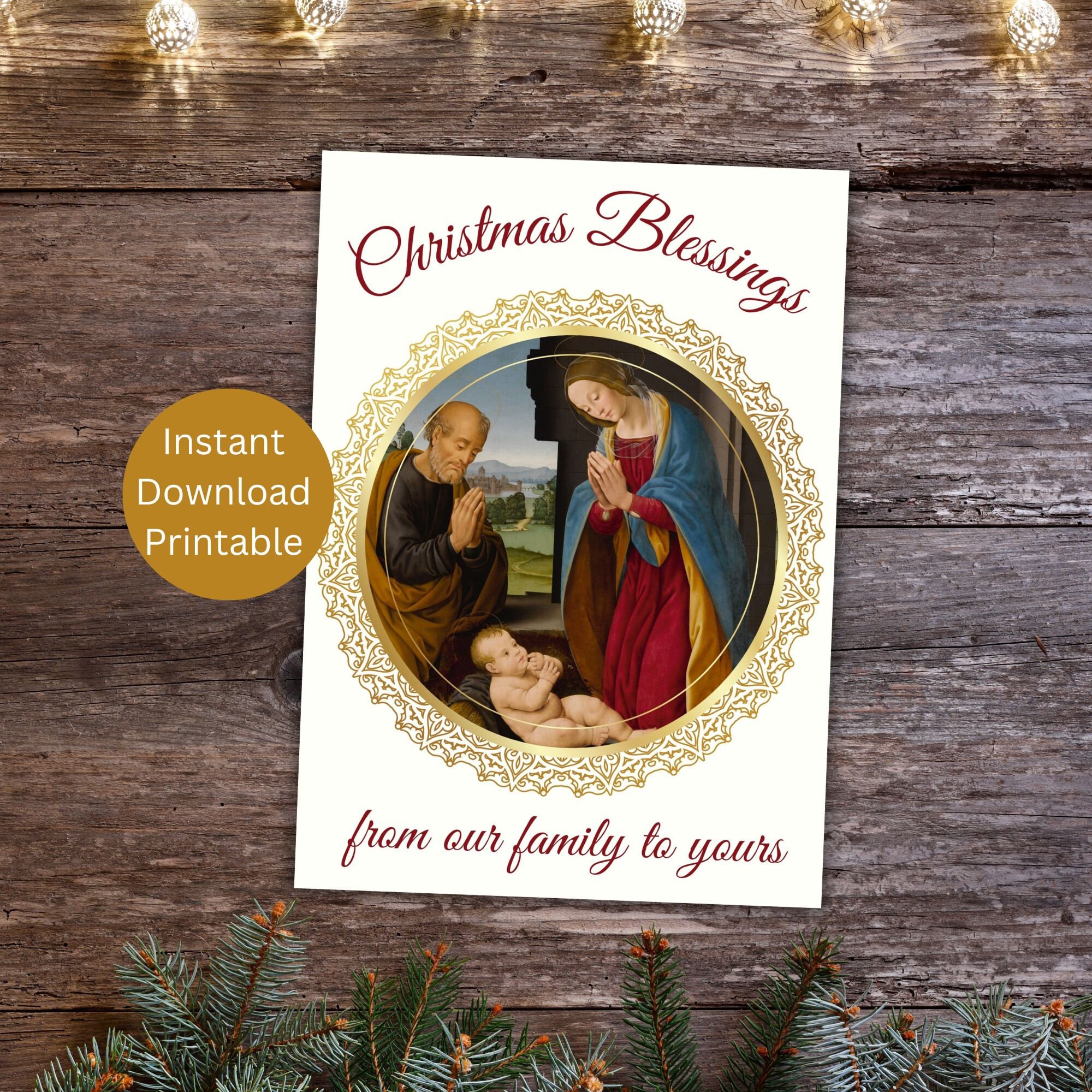 Catholic Christmas Greetings