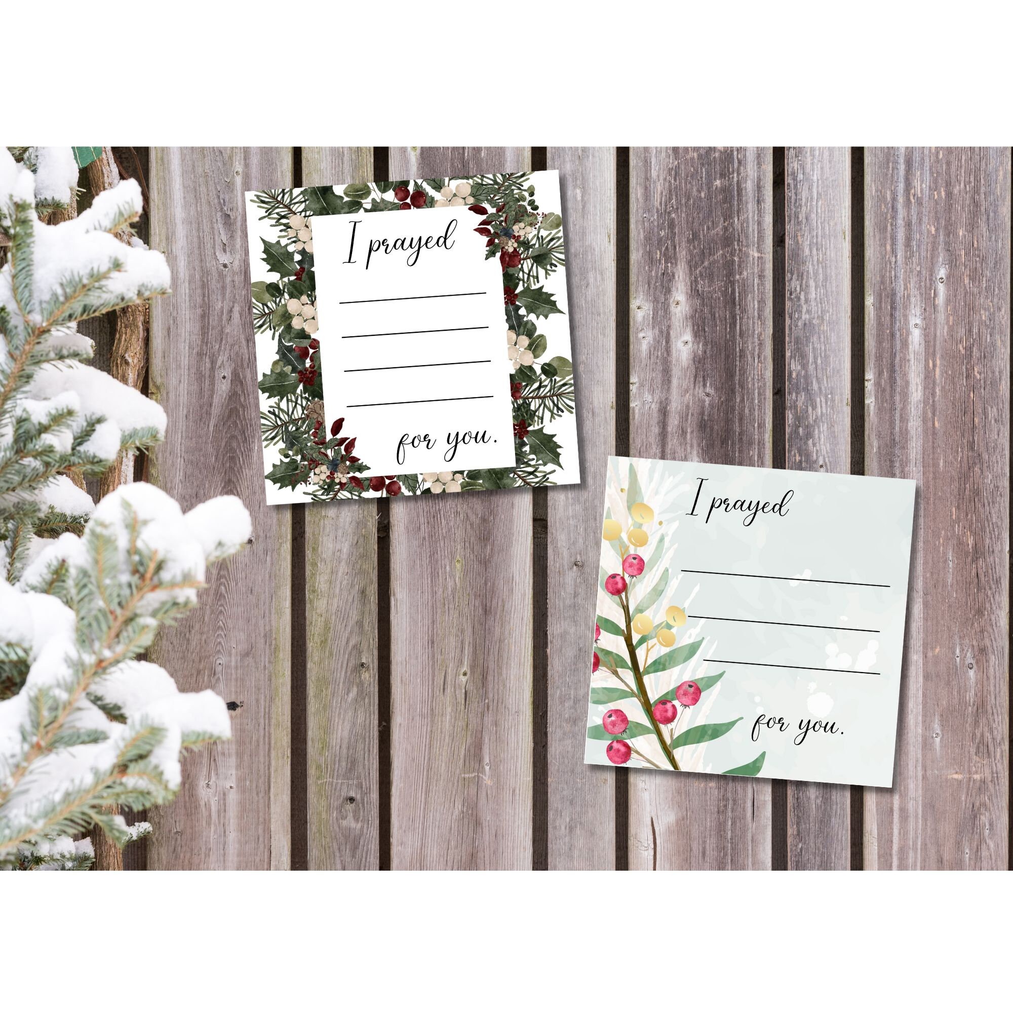 Bundle Mini Spiritual Bouquet Printable Cards / Catholic Gift / Prayer ...