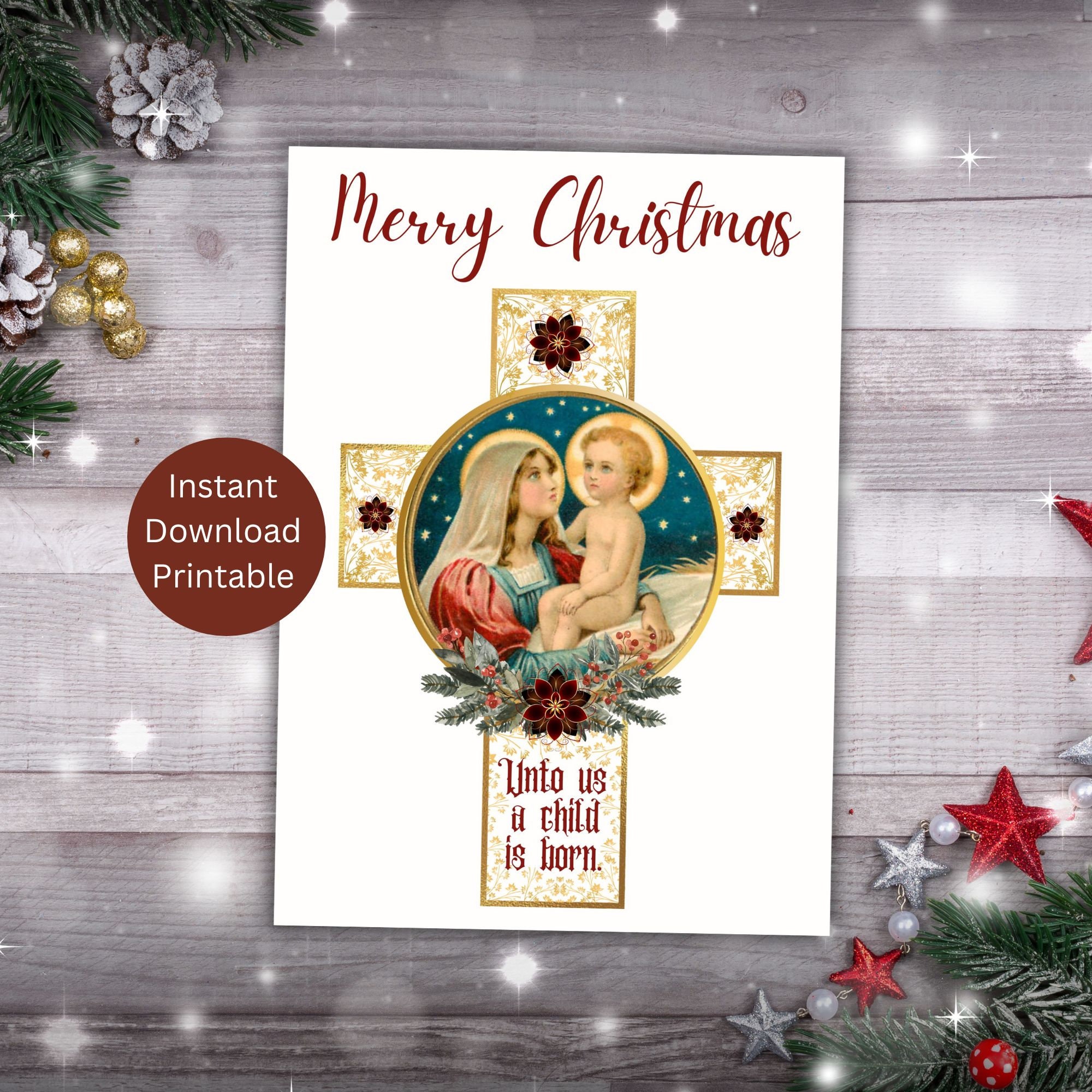 Jesus Merry Christmas Card Pop Up Greeting Card Merry Christmas