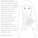 St. Therese of Lisieux Coloring Page, Printable Saint Coloring ...