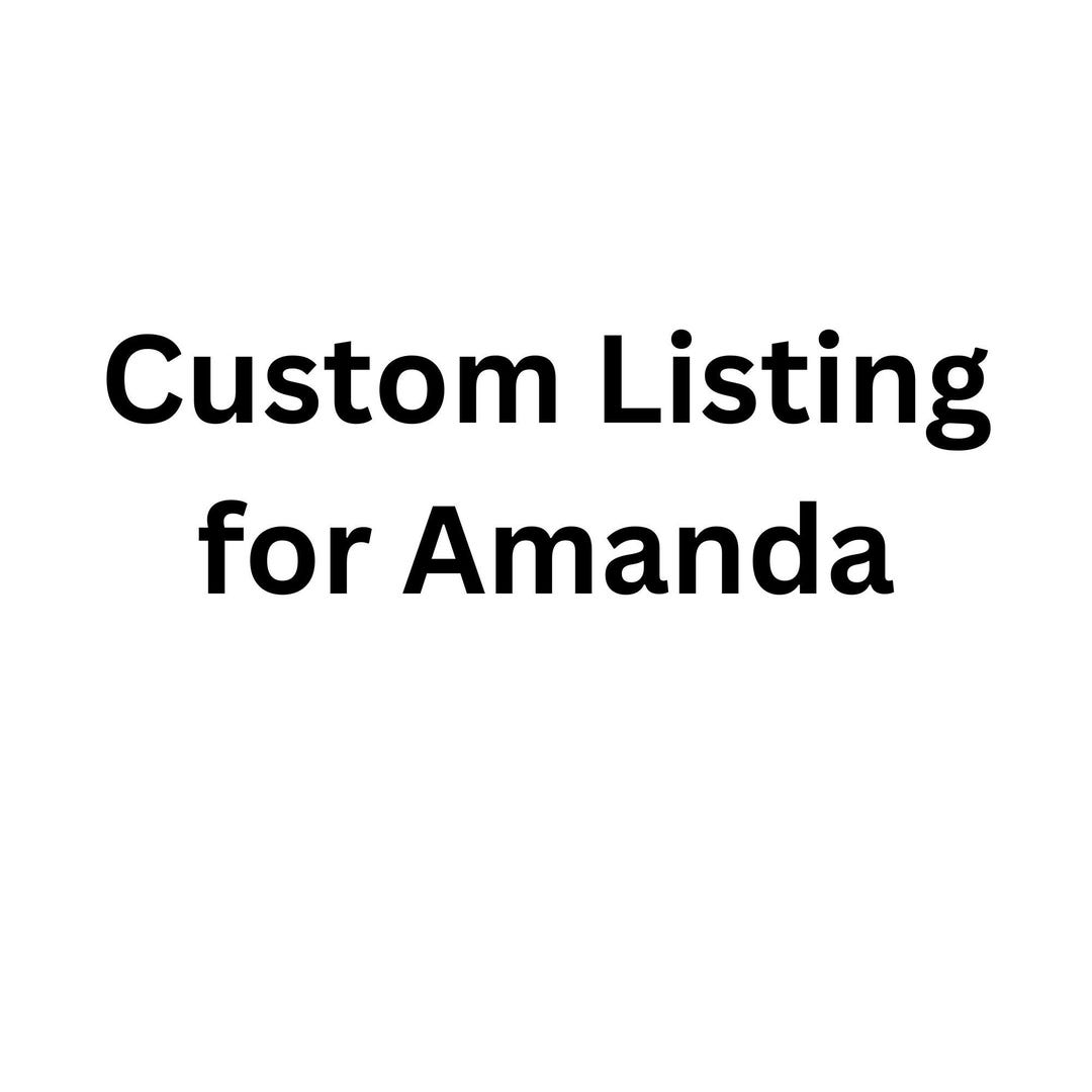 Custom Christmas Card for Amanda - Etsy