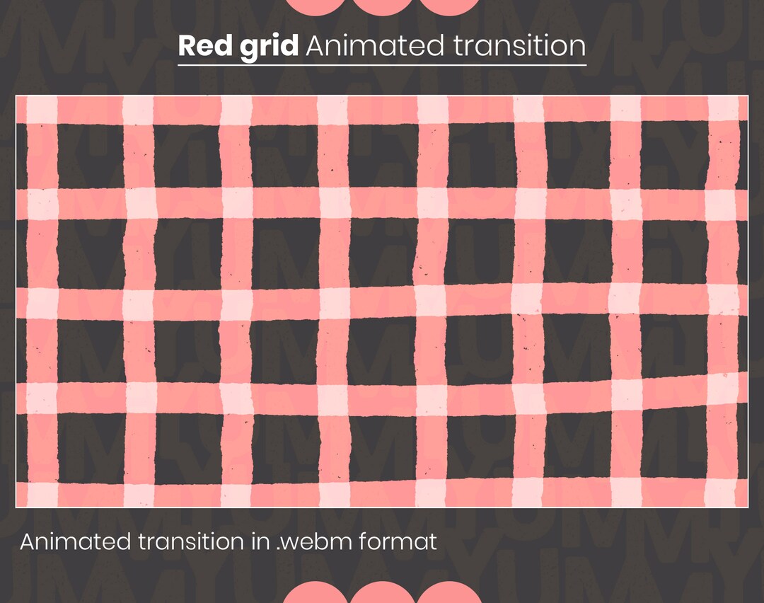 Animated Twitch Stinger Scene Transition for Your Streams ・ Classic Red ...