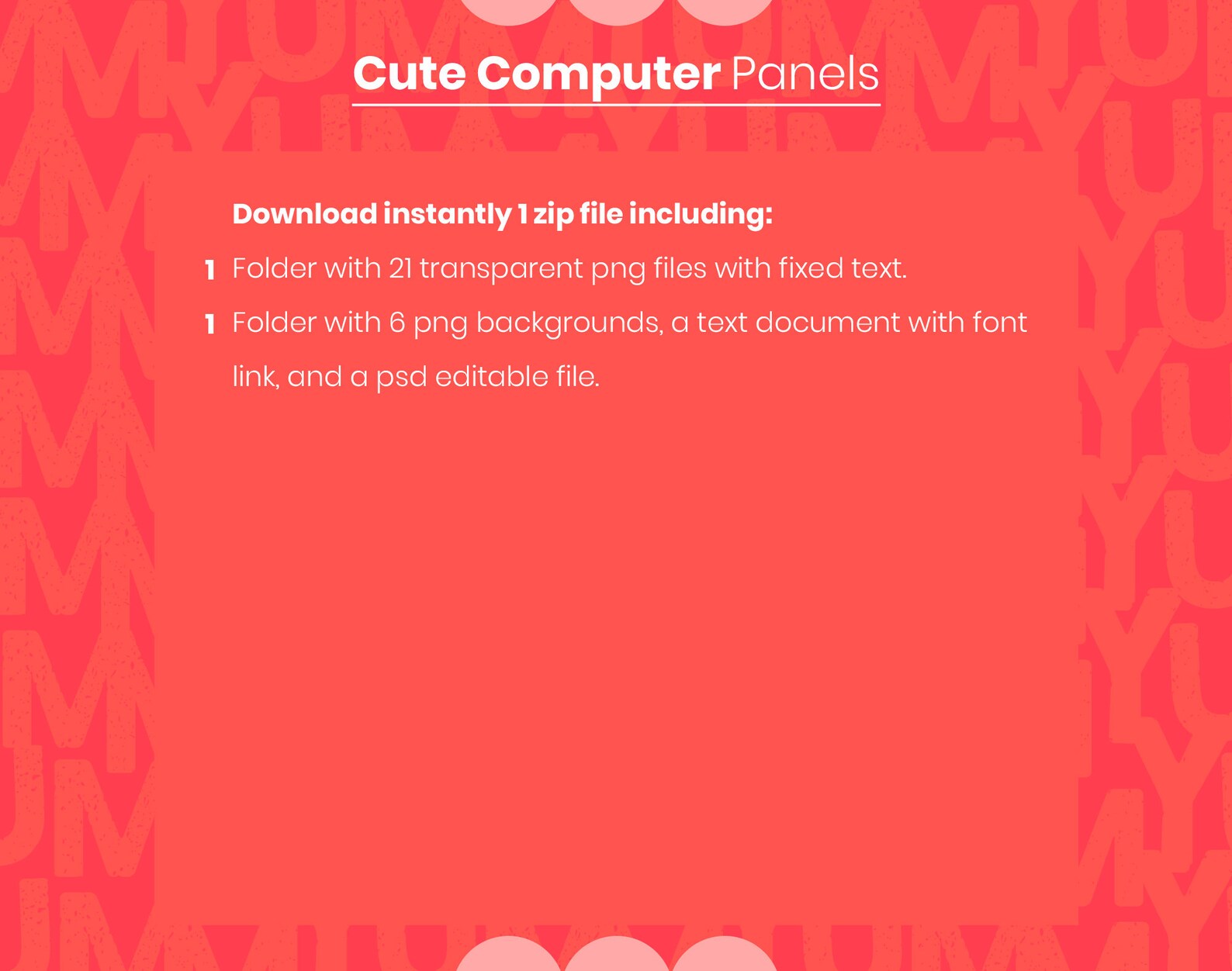 Pastel Computer Twitch Panels Crayon Styled Cute Computer Tabs Pastel ...