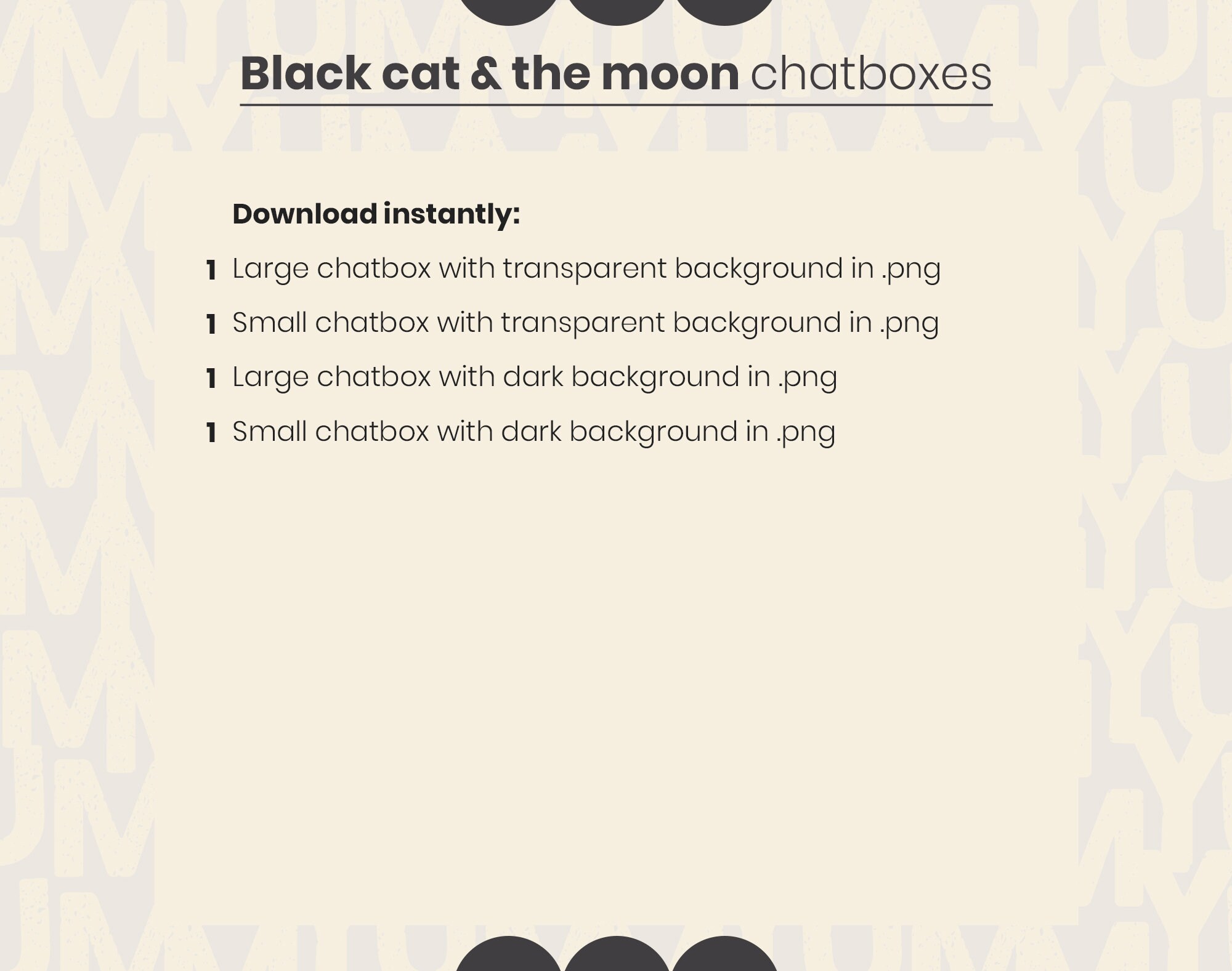 Cat & the Moon Chatbox Cute Halloween Black Cat Mystic - Etsy