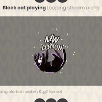 Musical Stream Overlay Dark Red - Animated & Static Version | Music ...