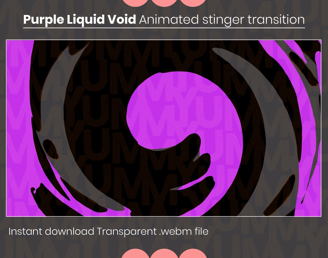 Animated Twitch Stinger Scene Transition for Your Streams - Etsy