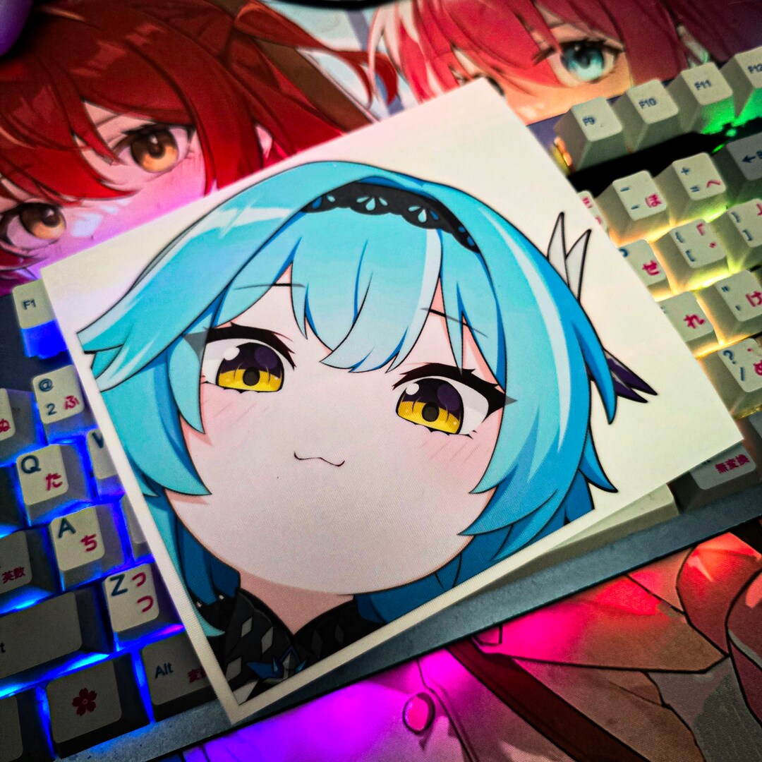 Eula Sticker Genshin Impact Stickers for Car, Laptop, Hydroflask, Gift ...