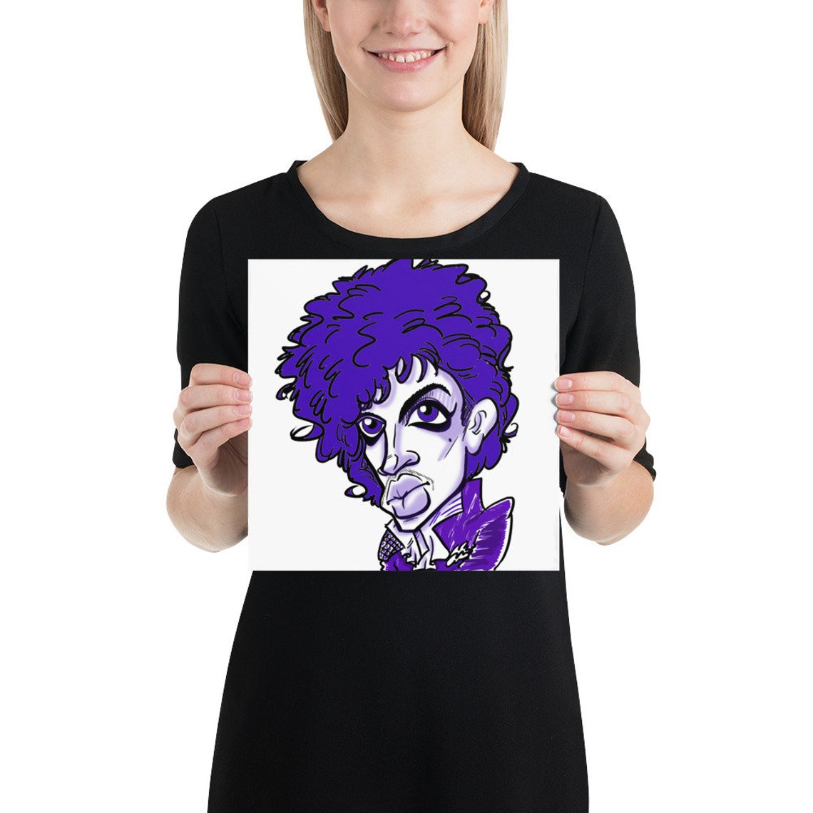 Prince Caricature Poster - Etsy