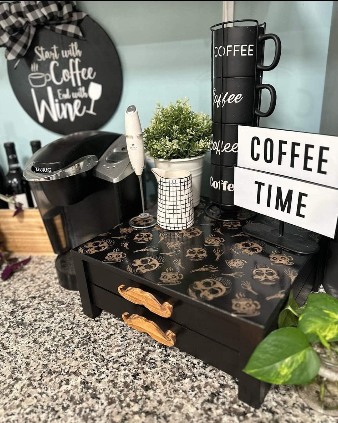 Wooden Coffee Pod Station: Keurig & Vertuo Organizer - Etsy