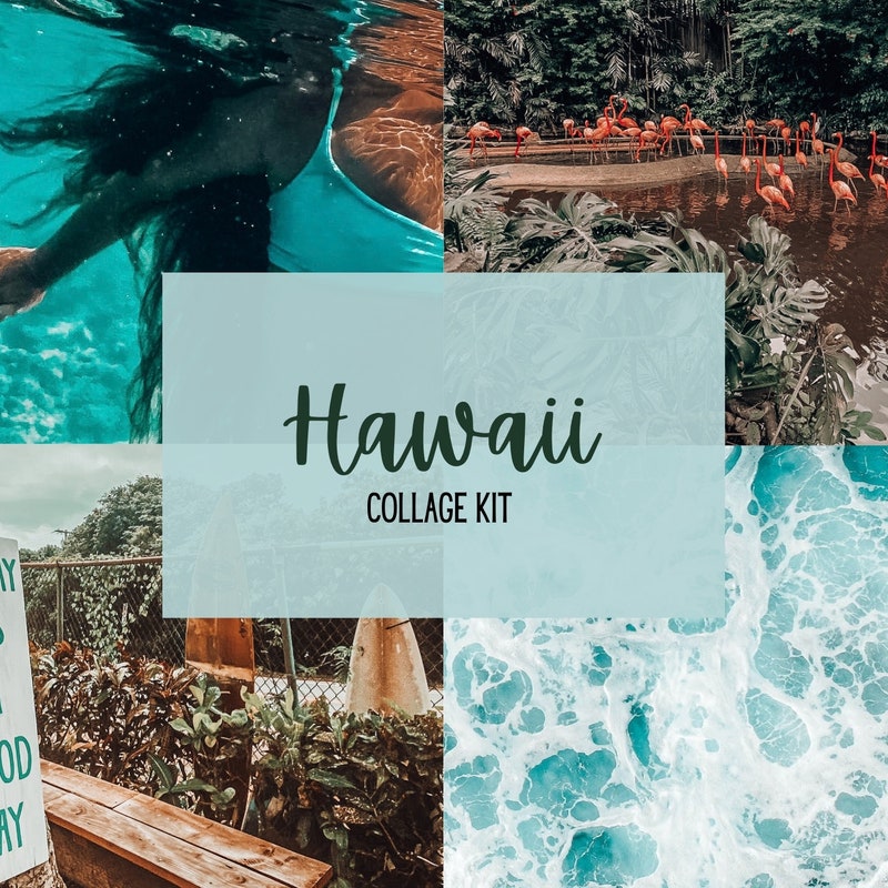 Beach Photo Collage - Etsy