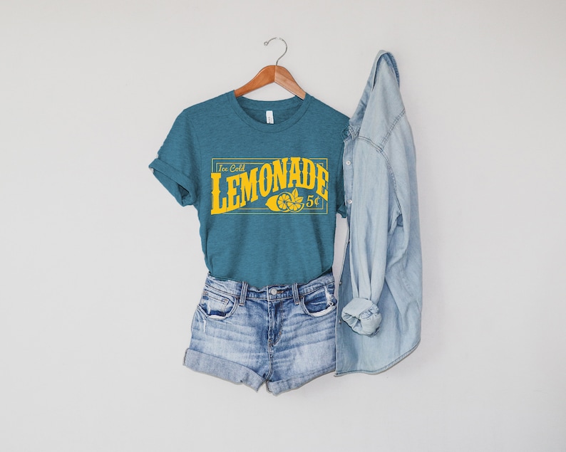 Lemonade Shirt, Vintage Style Shirt, Vacation Tee, Graphic Tees ...