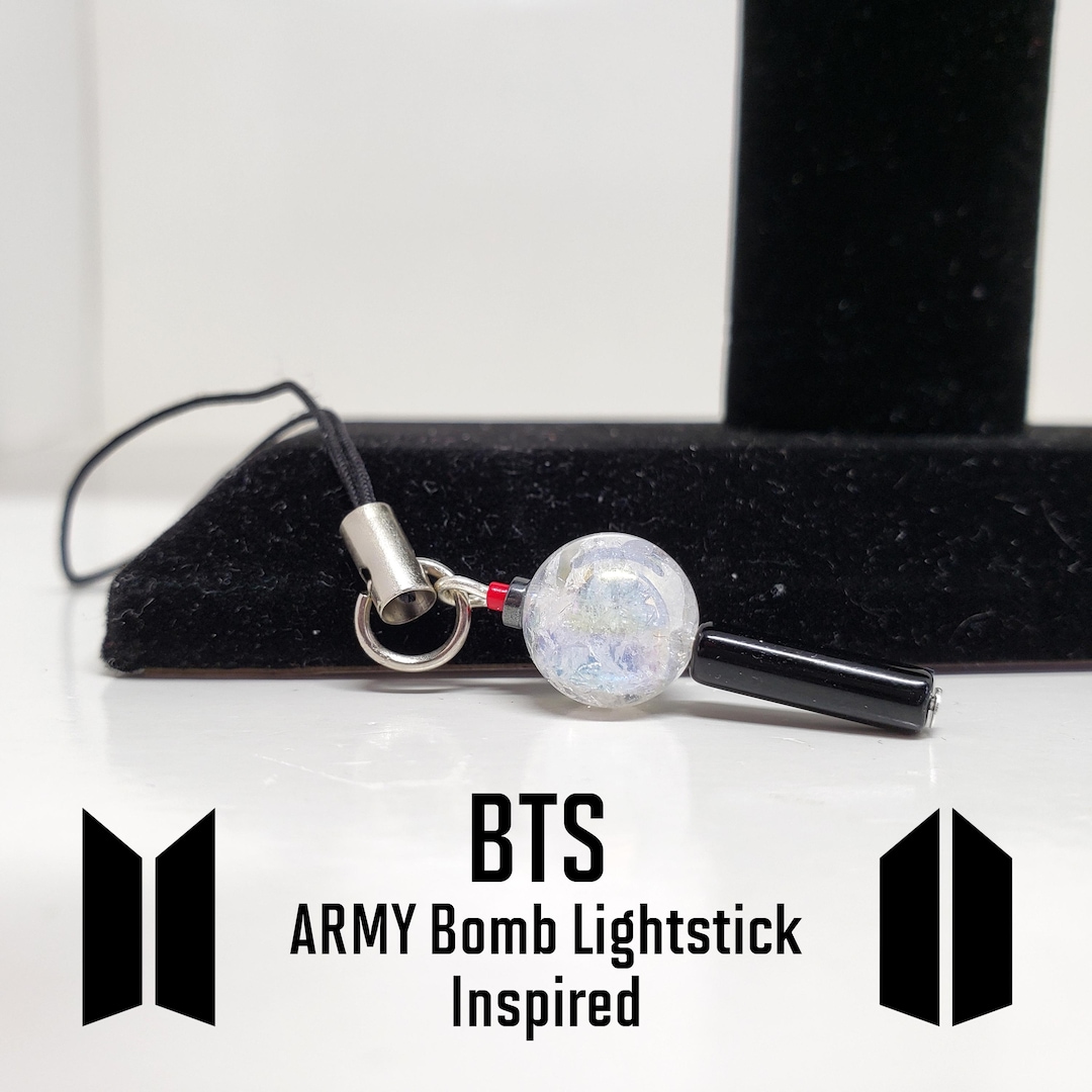 BTS ARMY Bomb Lightstick Cell Phone Charm - Please Read Description for ...