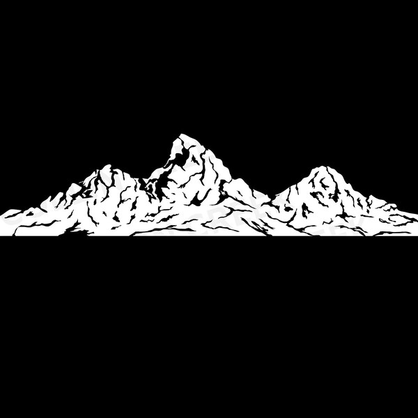 Teton Mountain - Etsy
