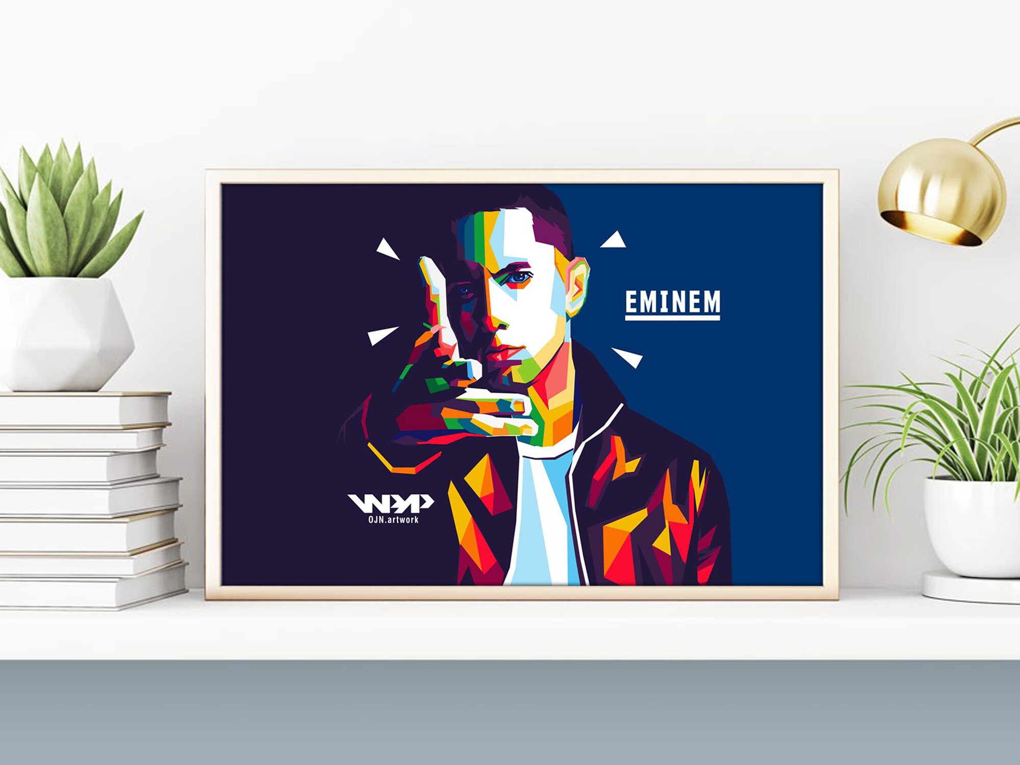 Eminem poster Eminem art print Eminem wall poster Eminem | Etsy