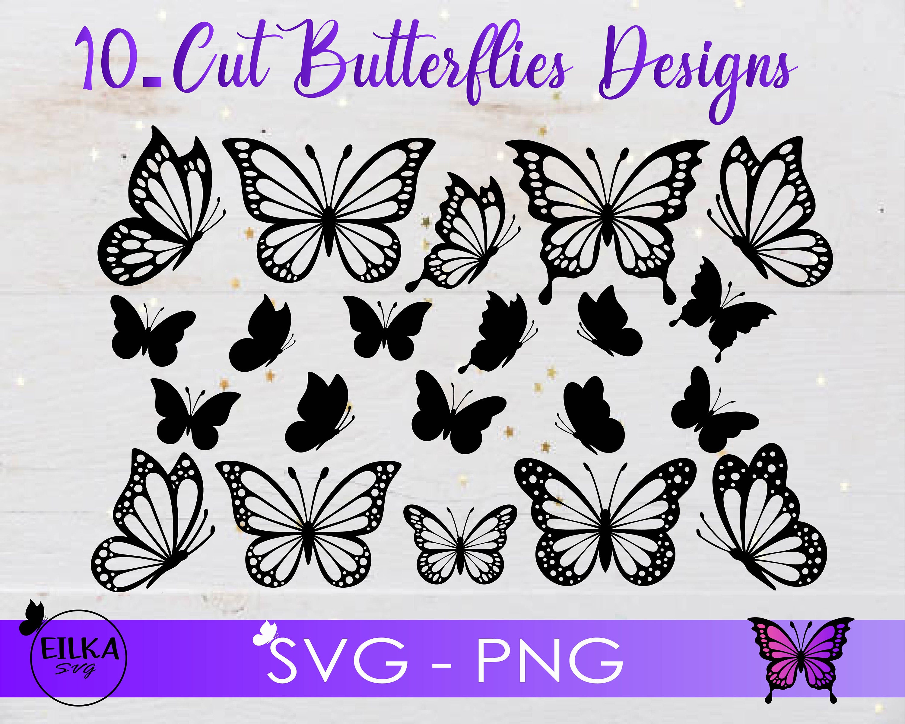 Butterfly Svg, Butterfly Svg Bundle, Layered Butterfly Bundle Cricut ...