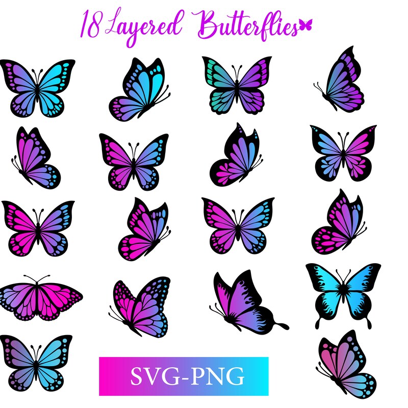 Butterfly Svg - Etsy Australia