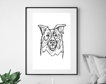 Australian Line Art - Etsy