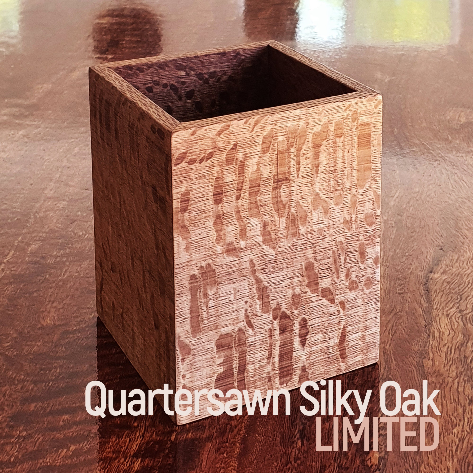 Wooden Pencil Pen Holder Handmade Desk Stationery Accessory - Etsy