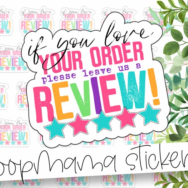 Please Leave a Review Template - Etsy