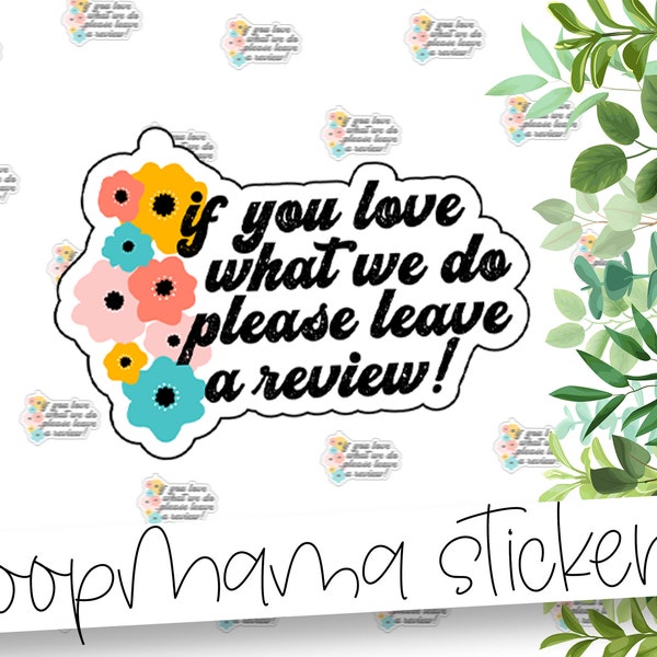 Leave a Review Card - Etsy