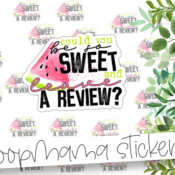 Leave a Review - Etsy