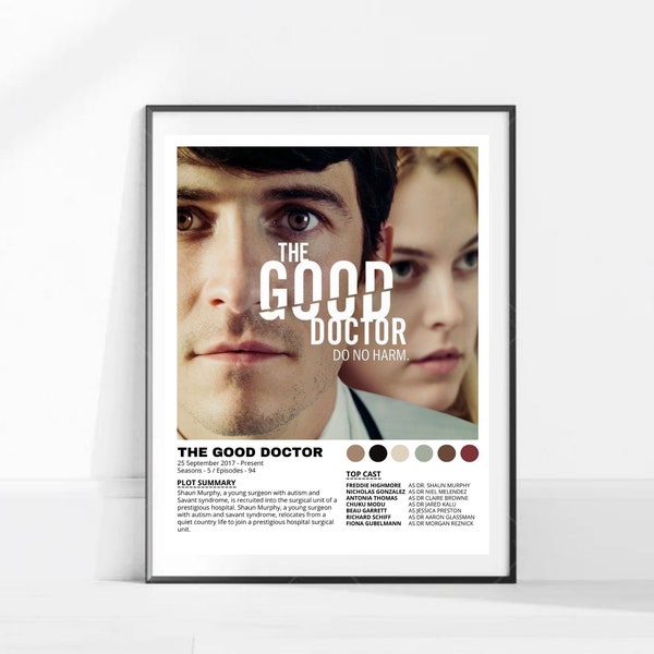 The Good Doctor Poster - Etsy