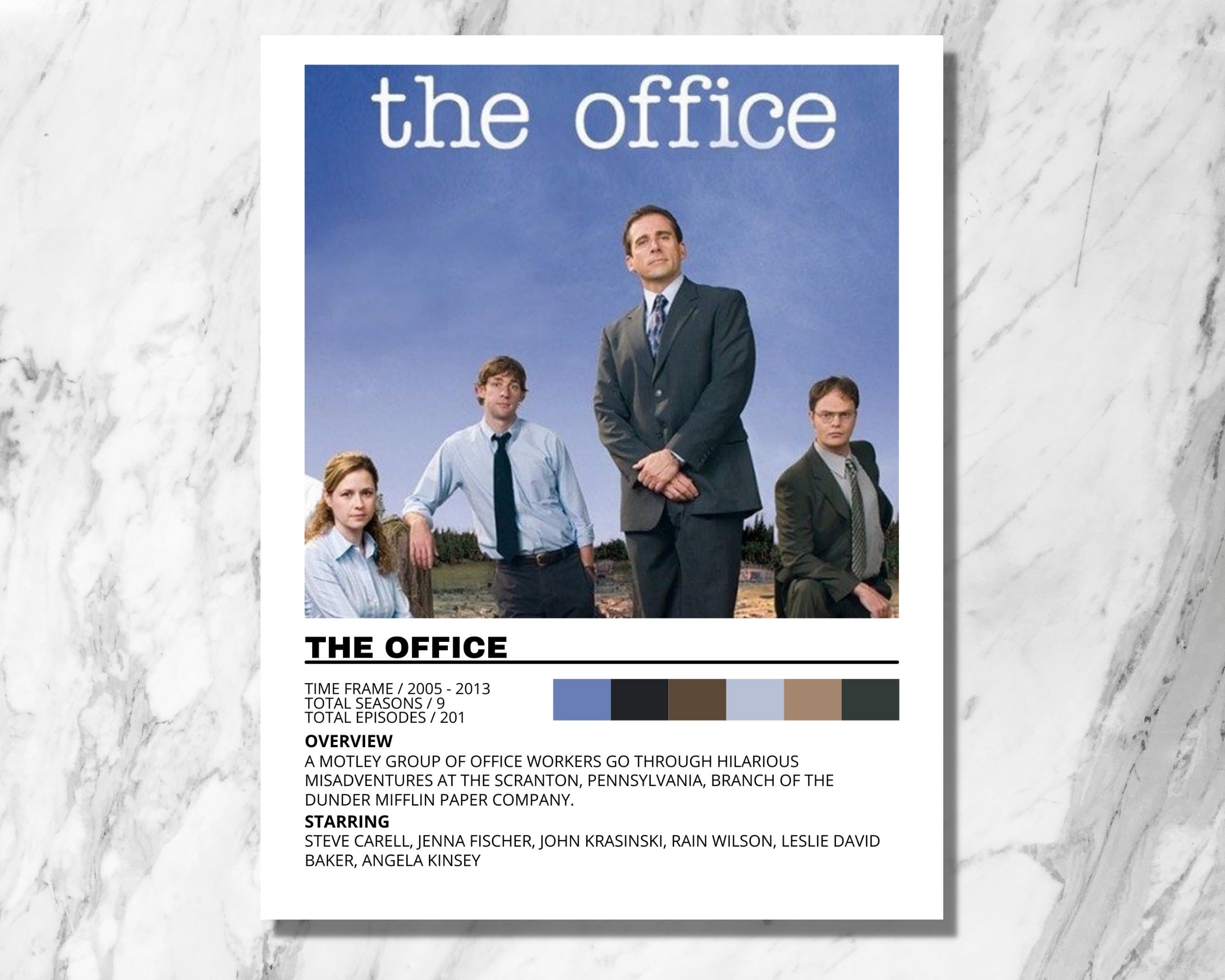 The Office Tv Show Poster / The Office Sitcom Poster sold by John White ...