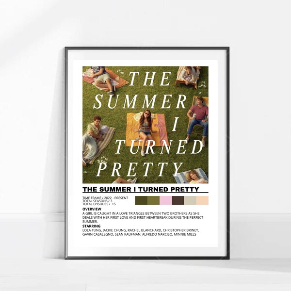 The Summer I Turned Pretty - Etsy