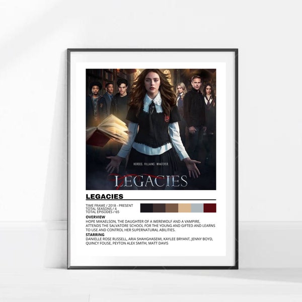 Legacies Cw - Etsy