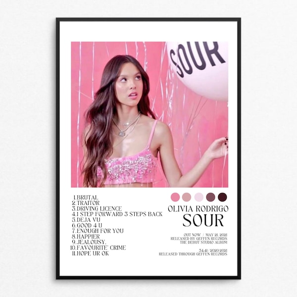 Olivia Rodrigo Poster - Etsy