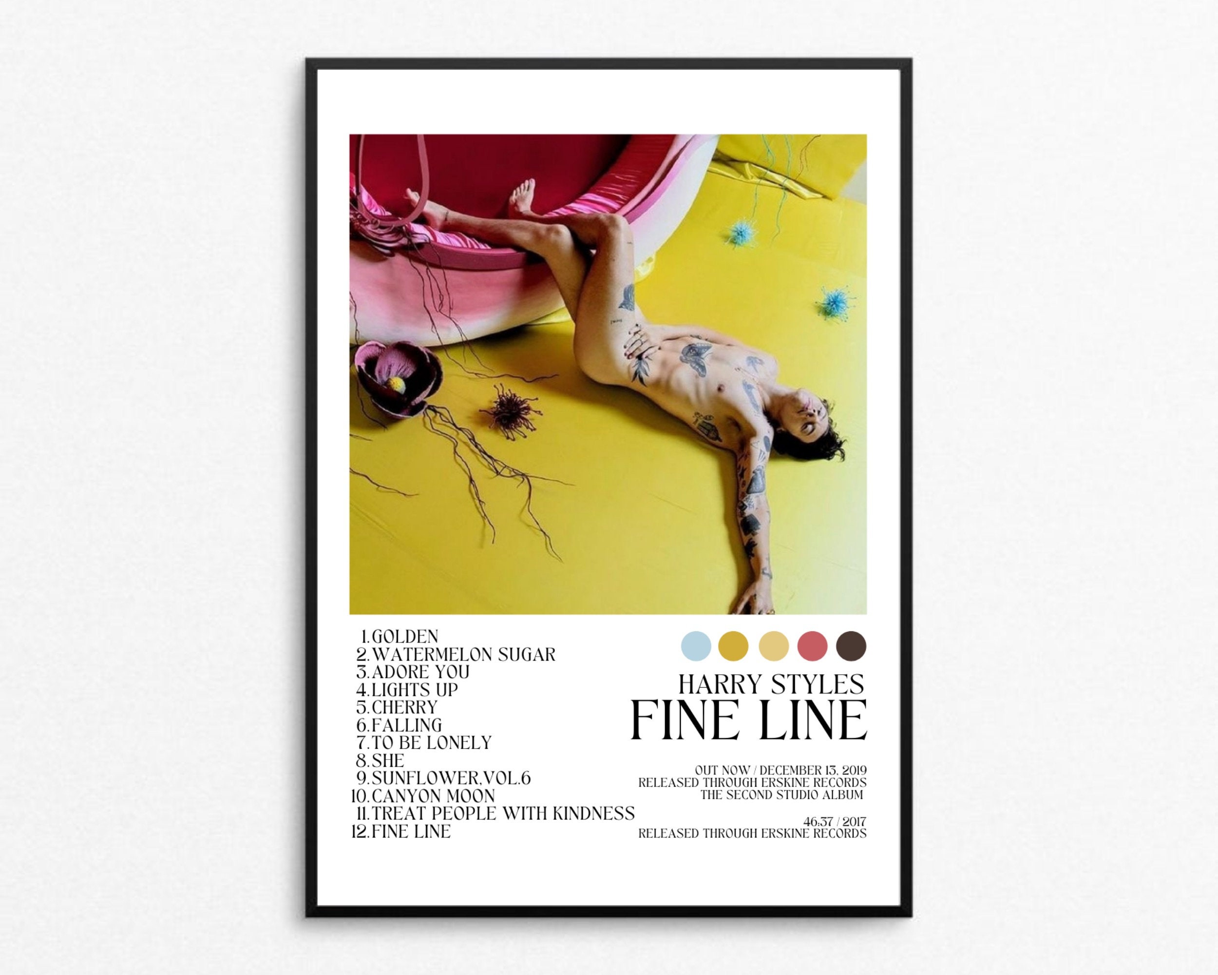 Harry Styles Poster Harry Styles Fine Line Fineline Etsy Australia
