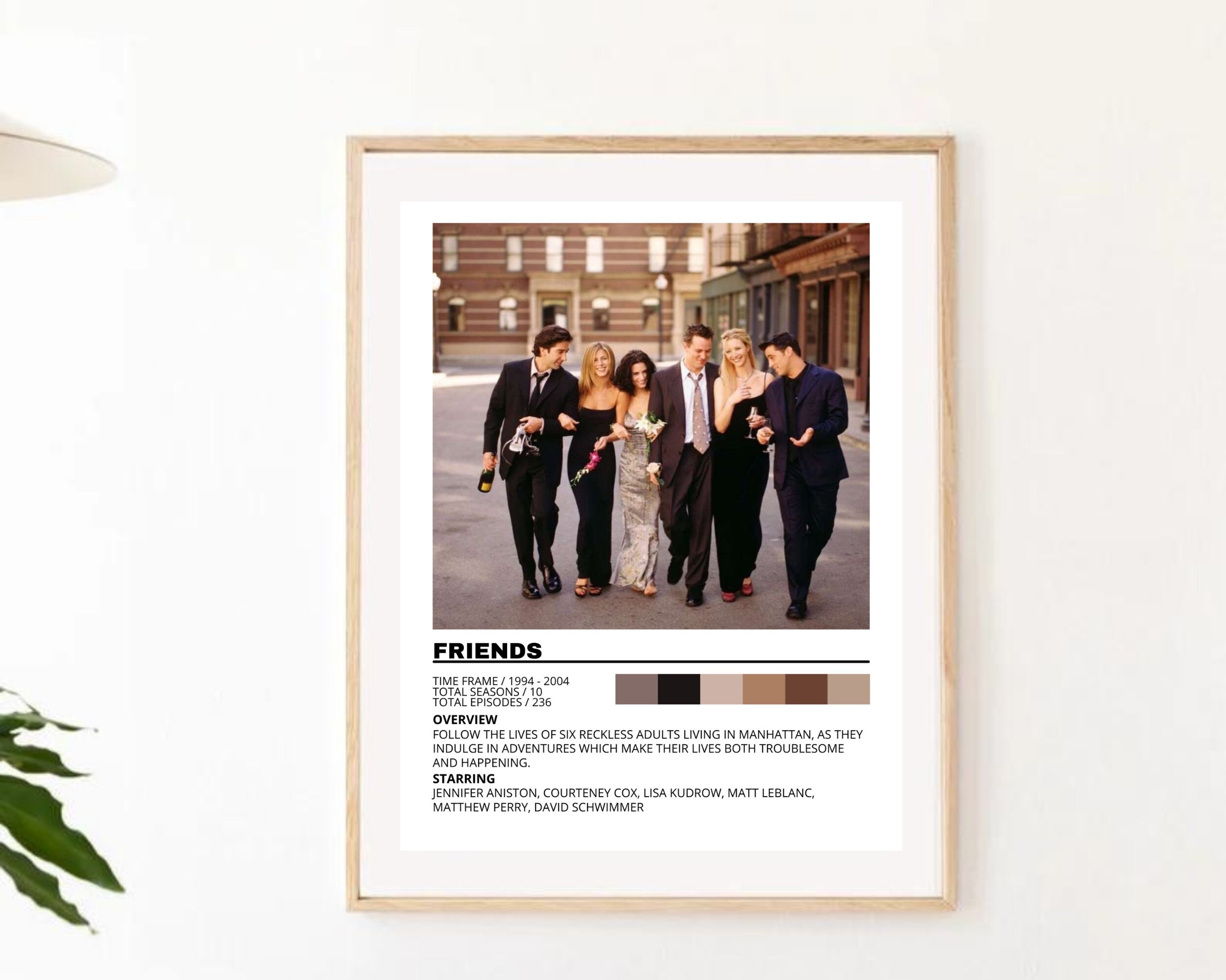 Friends Tv Show Poster 2004