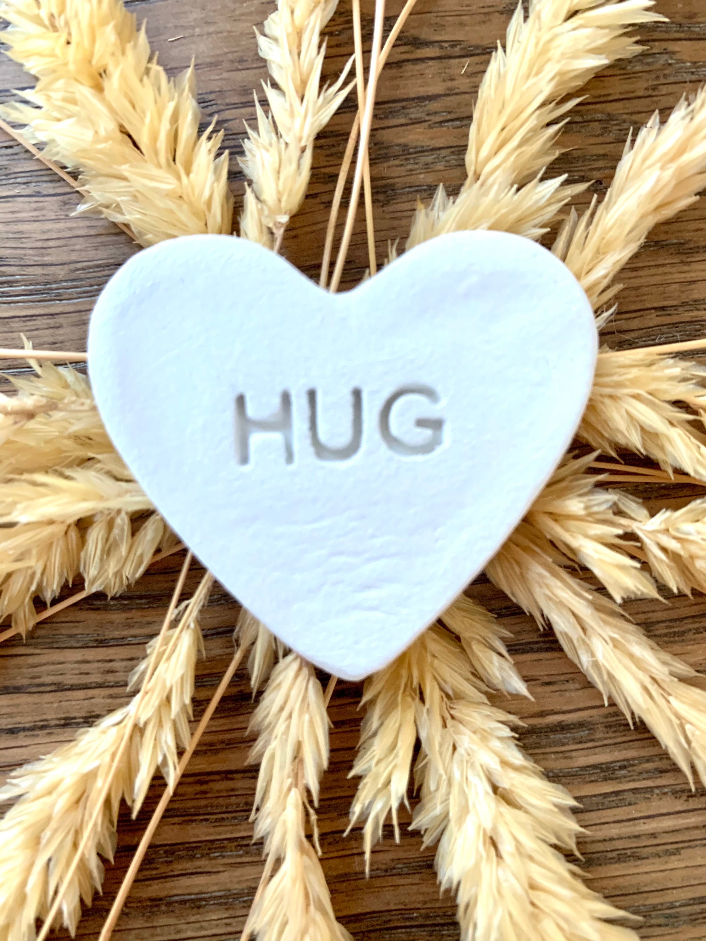 Pocket Hug Hug Hearts Hug in a Pocket Clay hug Pack of | Etsy