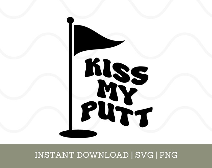 Funny Golf SVG | Golf PNG | Putt Around and Find Out | Golf Towel Pun ...