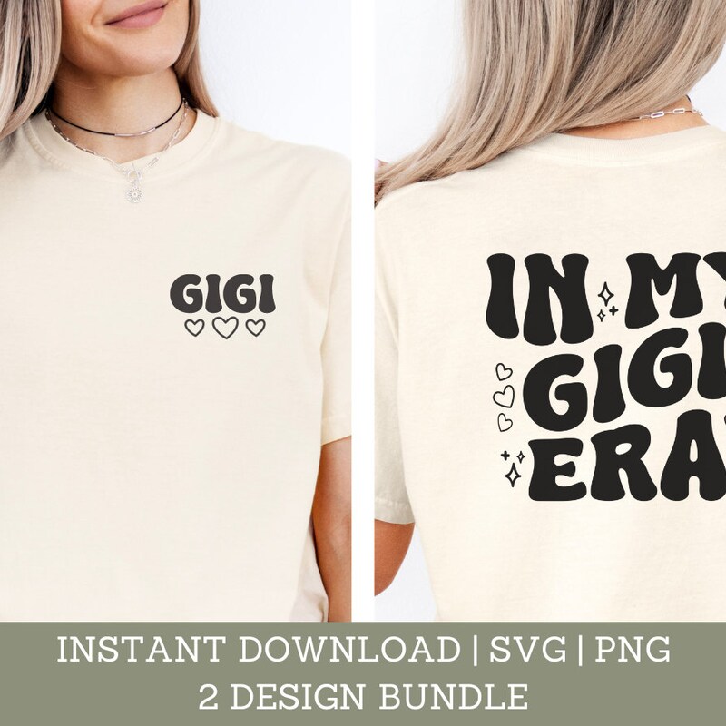 Gigi Svg - Etsy