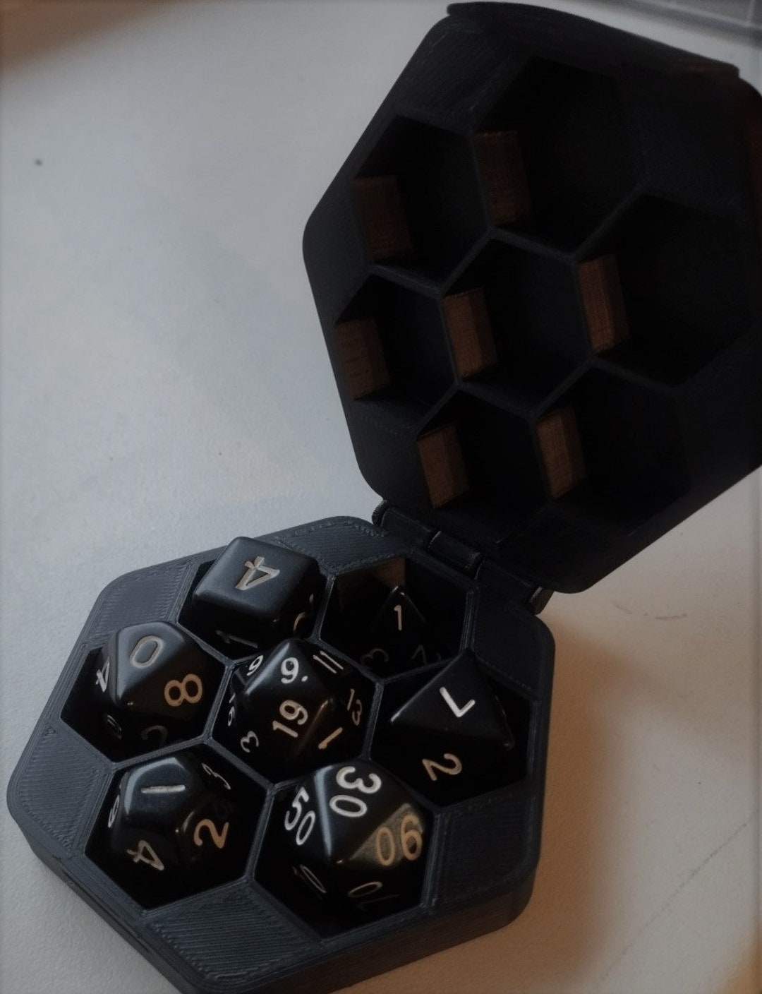 Dungeons and Dragons DND 3D Printed Dice Box for 7 Dices - Etsy