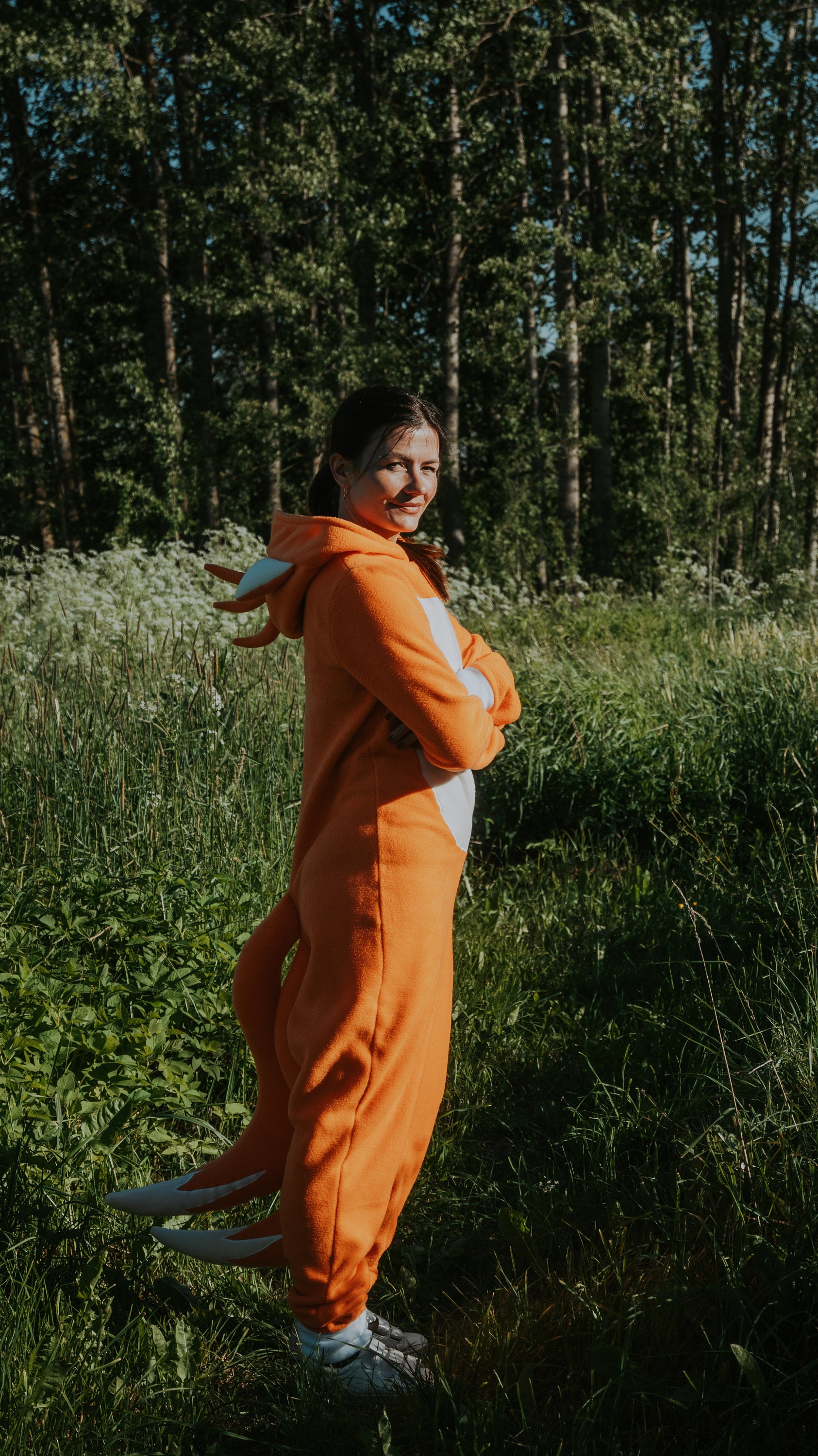 Fox Costume Adult Woman Costume Halloween Cosplay Jumpsuit - Etsy