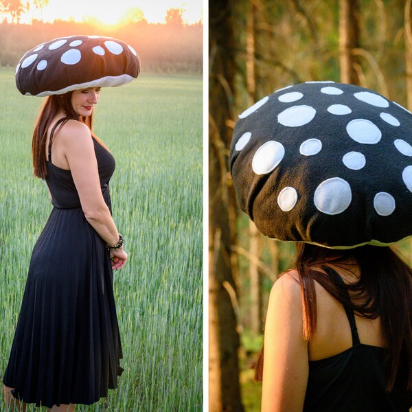 Toadstool Hat - Etsy