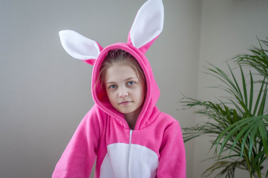 Bunny Costume Kids Outfit Baby Bunny Jumpsuit Halloween | Etsy
