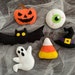 Halloween Magnets, Halloween Fridge Décor, Halloween Gift Set, Felt ...