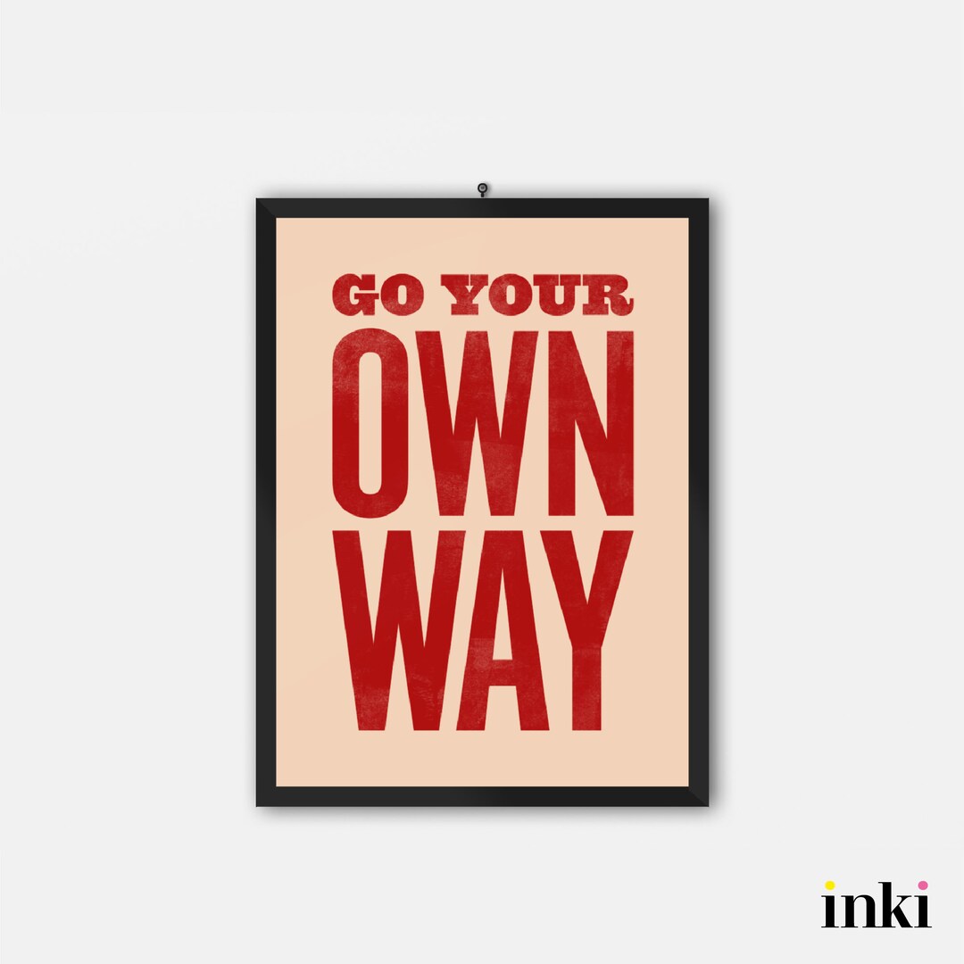 Fleetwood Mac Print Go Your Own Way Art Poster - Etsy