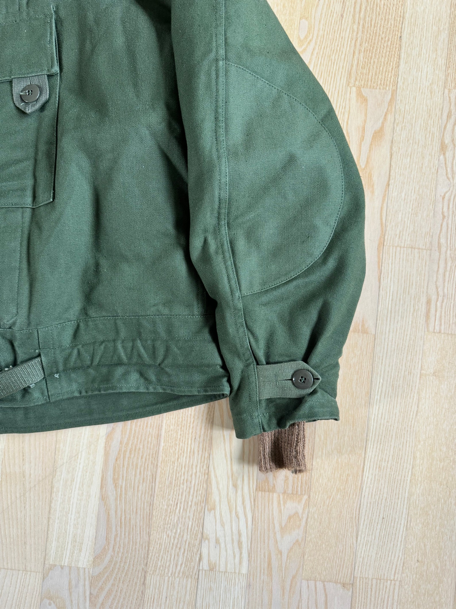 Rare Genuine Vintage Swedish Army Military Motorcycle Jacket Deadstock ...