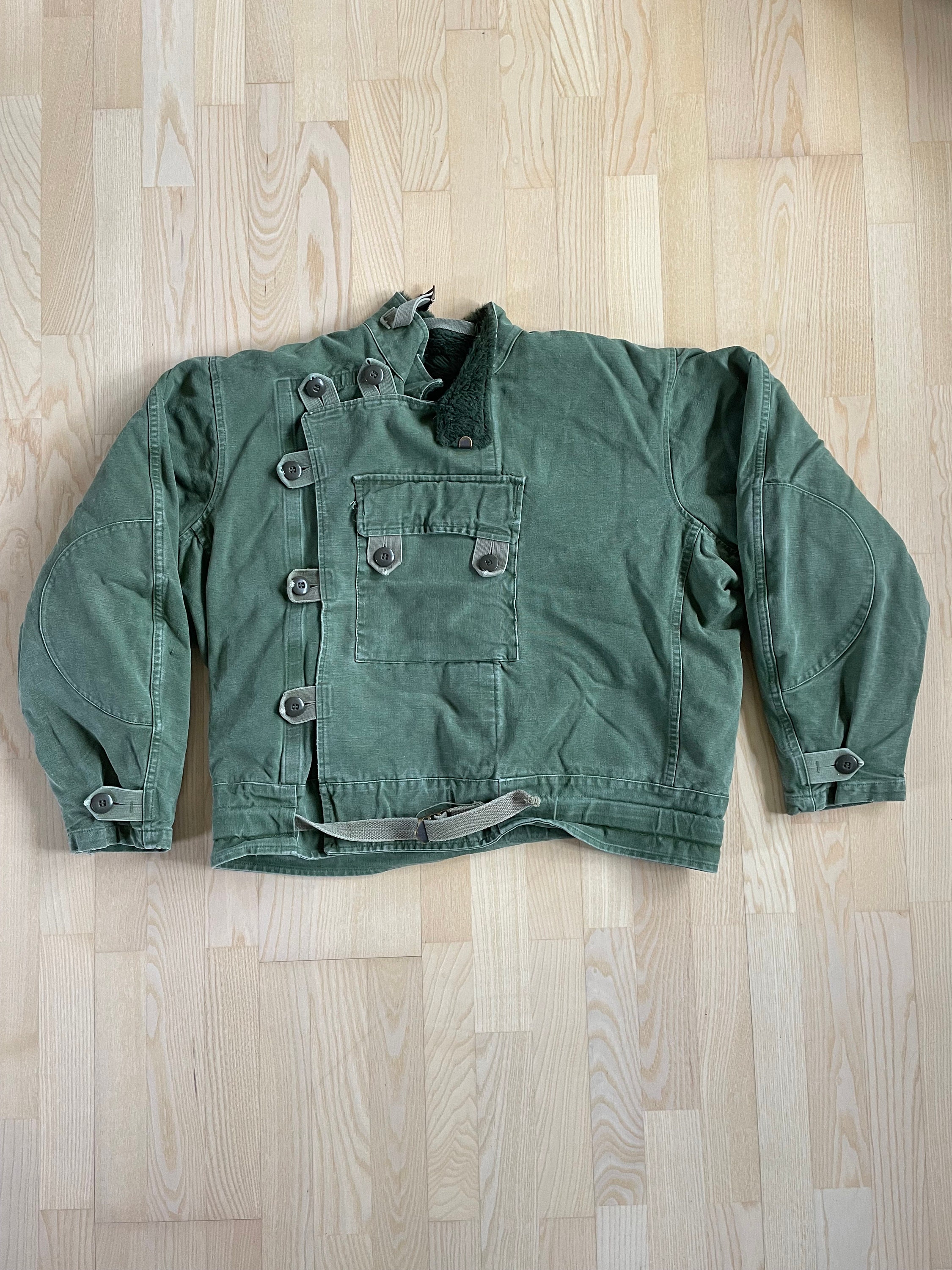 Rare Genuine VTG Swedish Army Military Motorcycle Jacket - Etsy