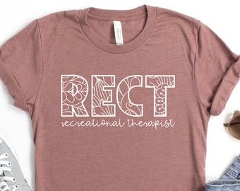 Recreation Therapist Shirt - Etsy