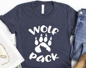 Wolf Pack Shirt Wolf Shirt Wolf Pack T-shirt Family - Etsy