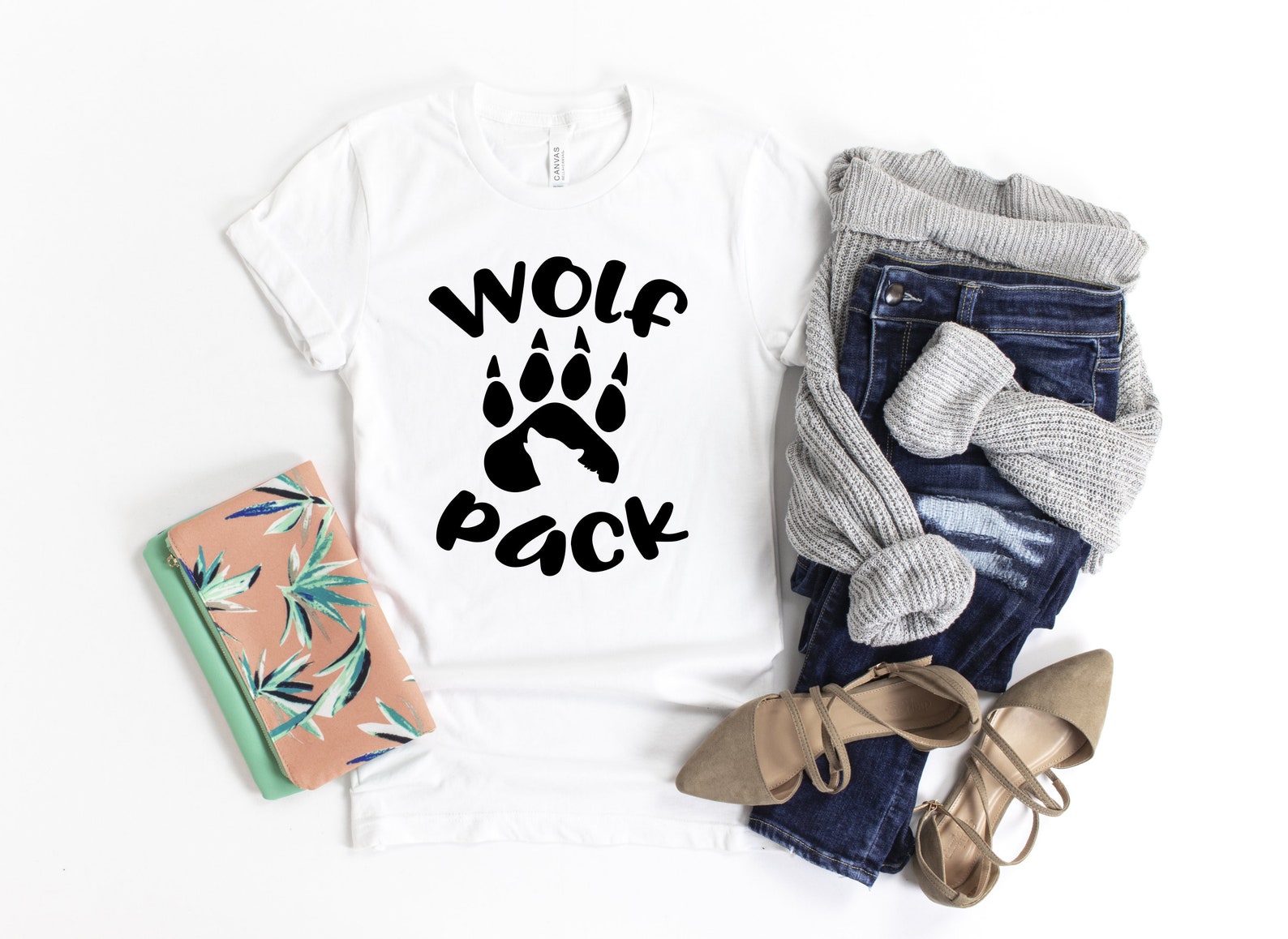 Wolf Pack Shirt Wolf Shirt Wolf Pack T-Shirt Family | Etsy