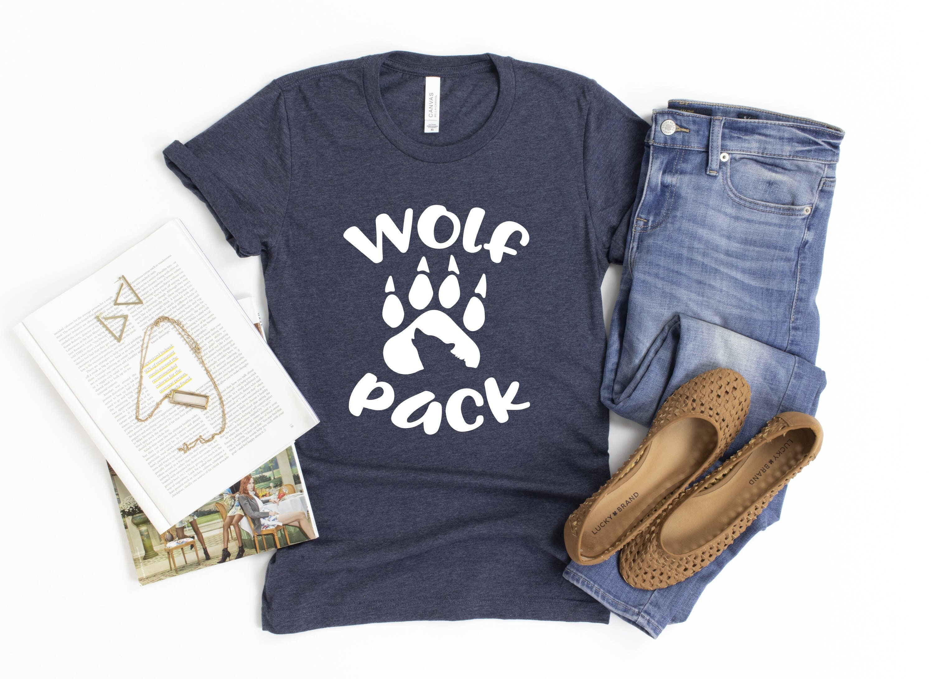 Wolf Pack Shirt Wolf Shirt Wolf Pack T-shirt Family - Etsy