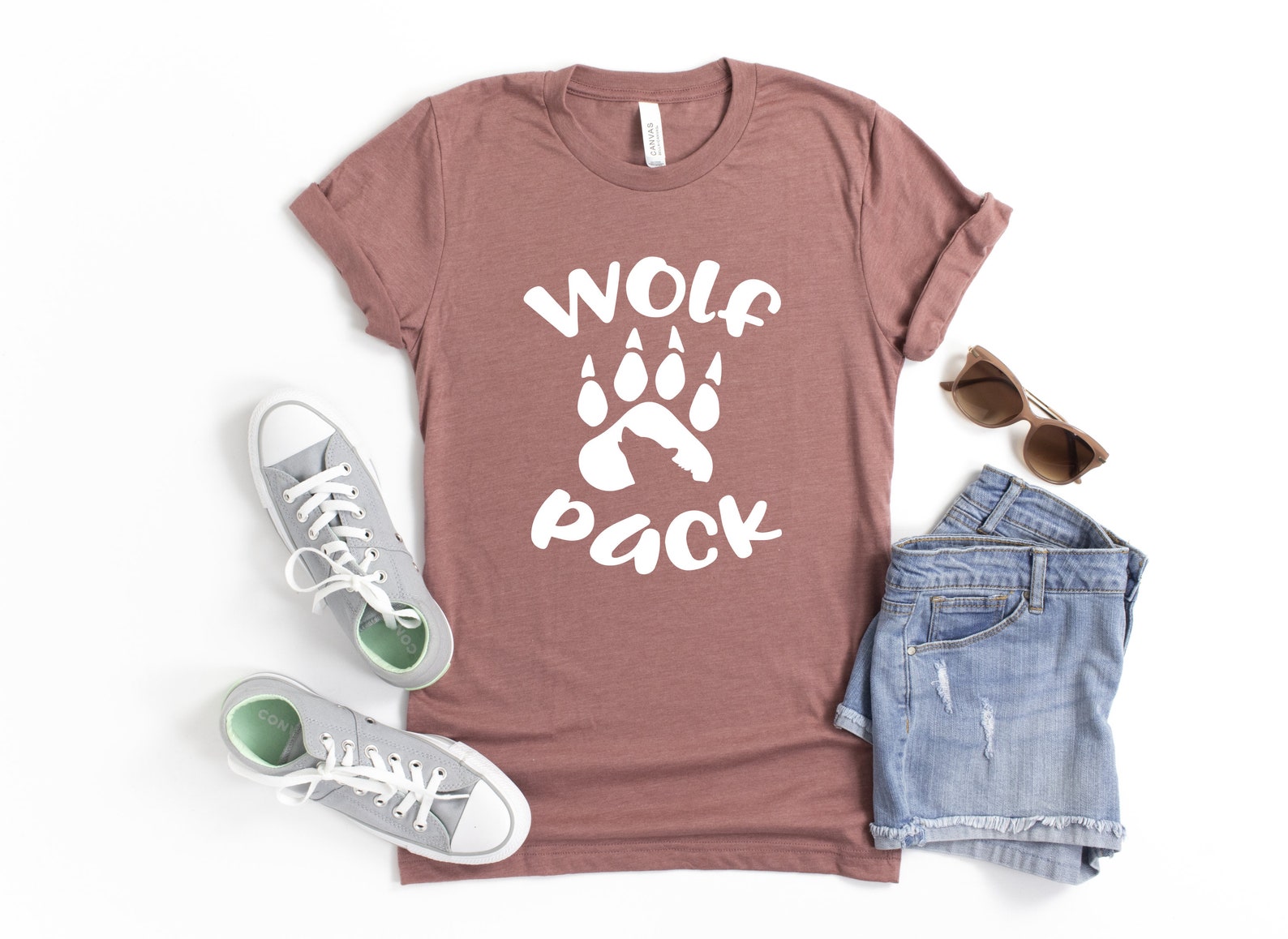 Wolf Pack Shirt Wolf Shirt Wolf Pack T-shirt Family | Etsy