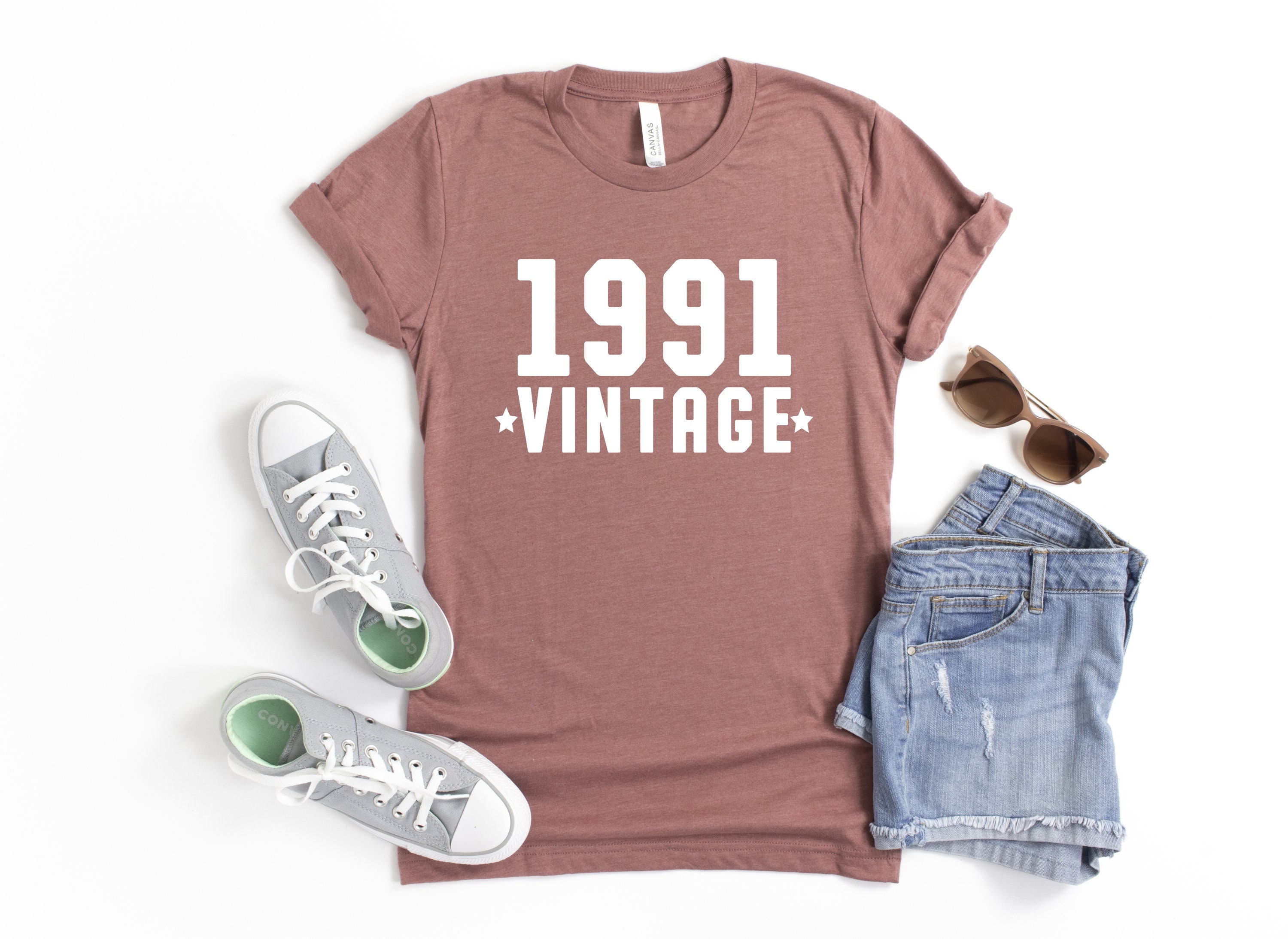 1991 Shirt Vintage 1991 Shirt 1991 Birthday Shirt 1991 - Etsy